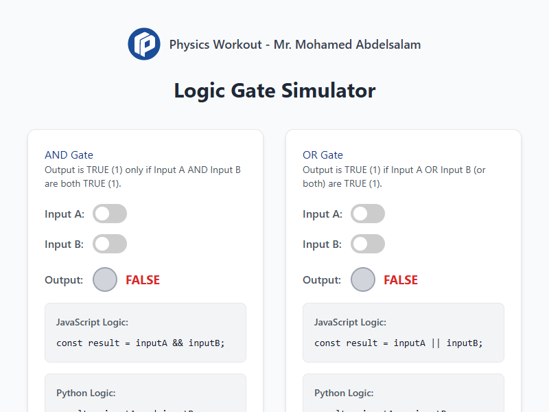 SimuPhysics – Interactive Physics Simulations